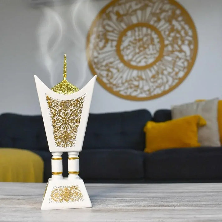 Luxury Bakhoor burner with Mabkhara Arabic Design AM01J-30 | Almanaar ...