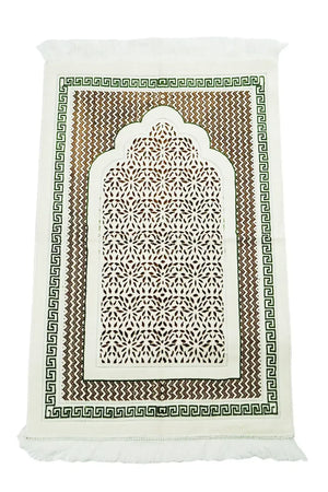 Super Soft Islamic Prayer Rug Jaynamaz Musallah | Almanaar Islamic Store