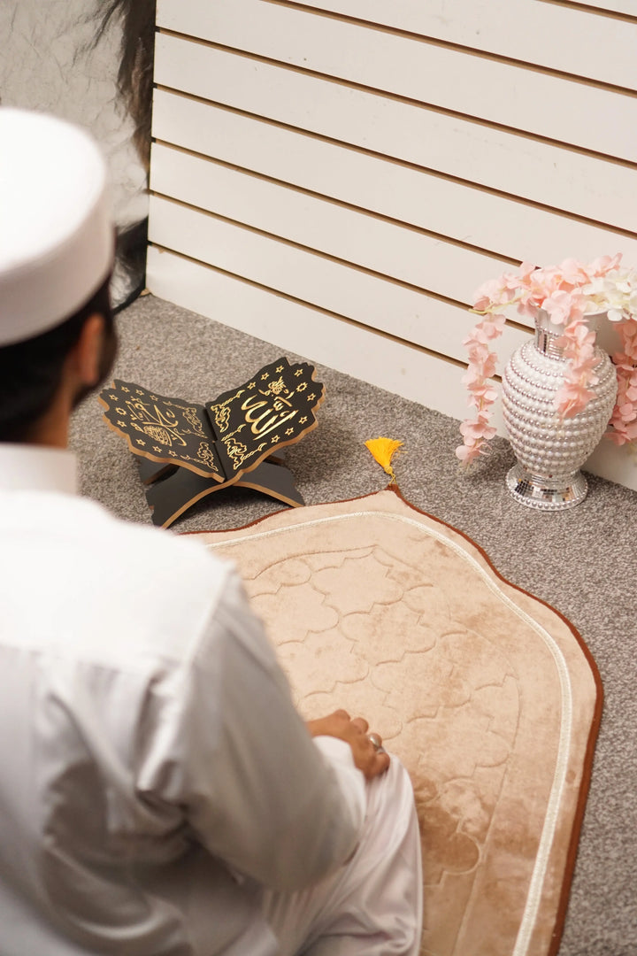 High Quality Mihrab Design Foam islamic Prayer Mat with Tassel ...