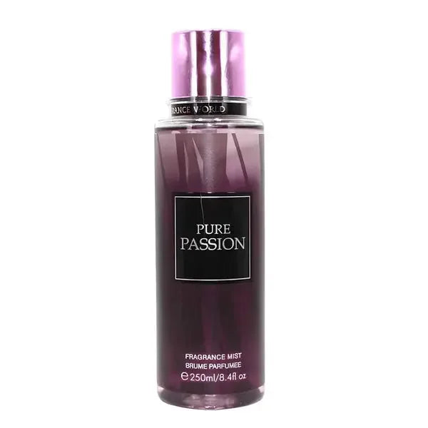 Pure Passion Fragrance Mist 250ml Fragrance World.|almanaar islamic ...