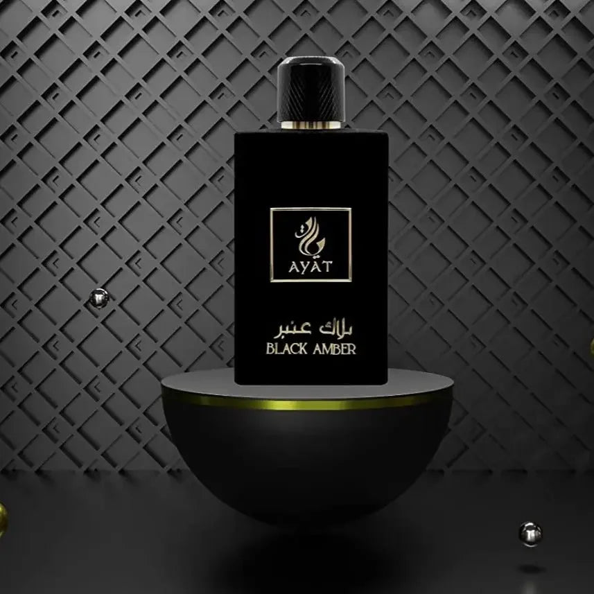 Black Amber Eau de Parfum 100ml Ayat Perfumes - almanaar Islamic Store