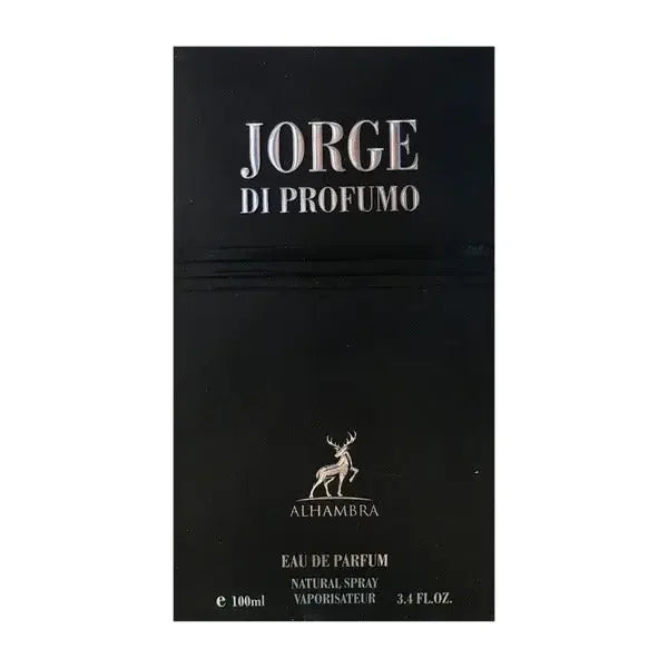 Jorge Di Profumo Eau De Parfum 100ml Alhambra – almanaar Islamic Store