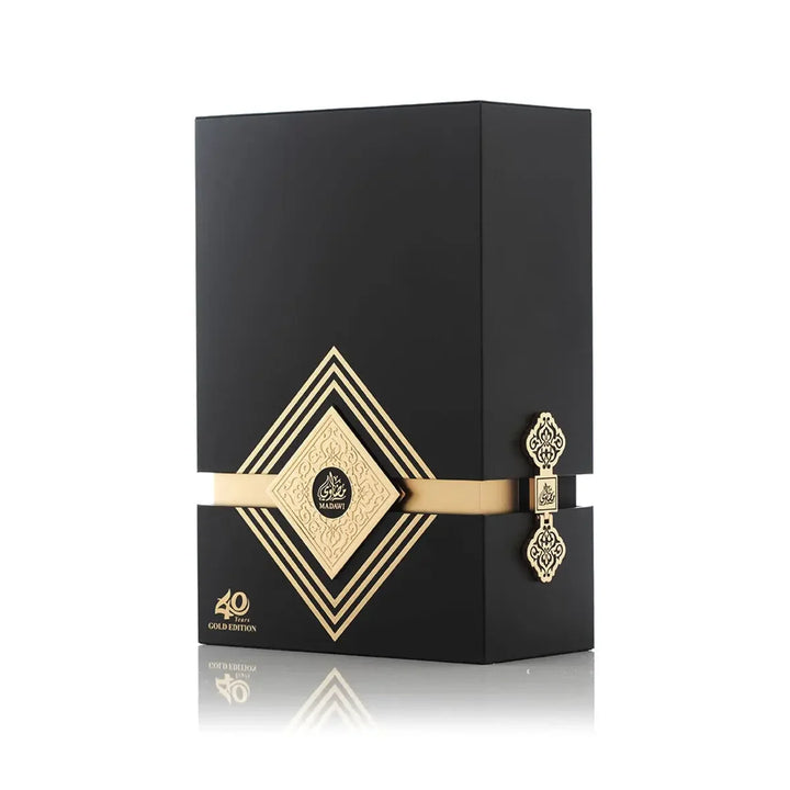 Madawi 40 Years Gold Edition Eau De Parfum 90ml Arabian Oud - Almanaar ...