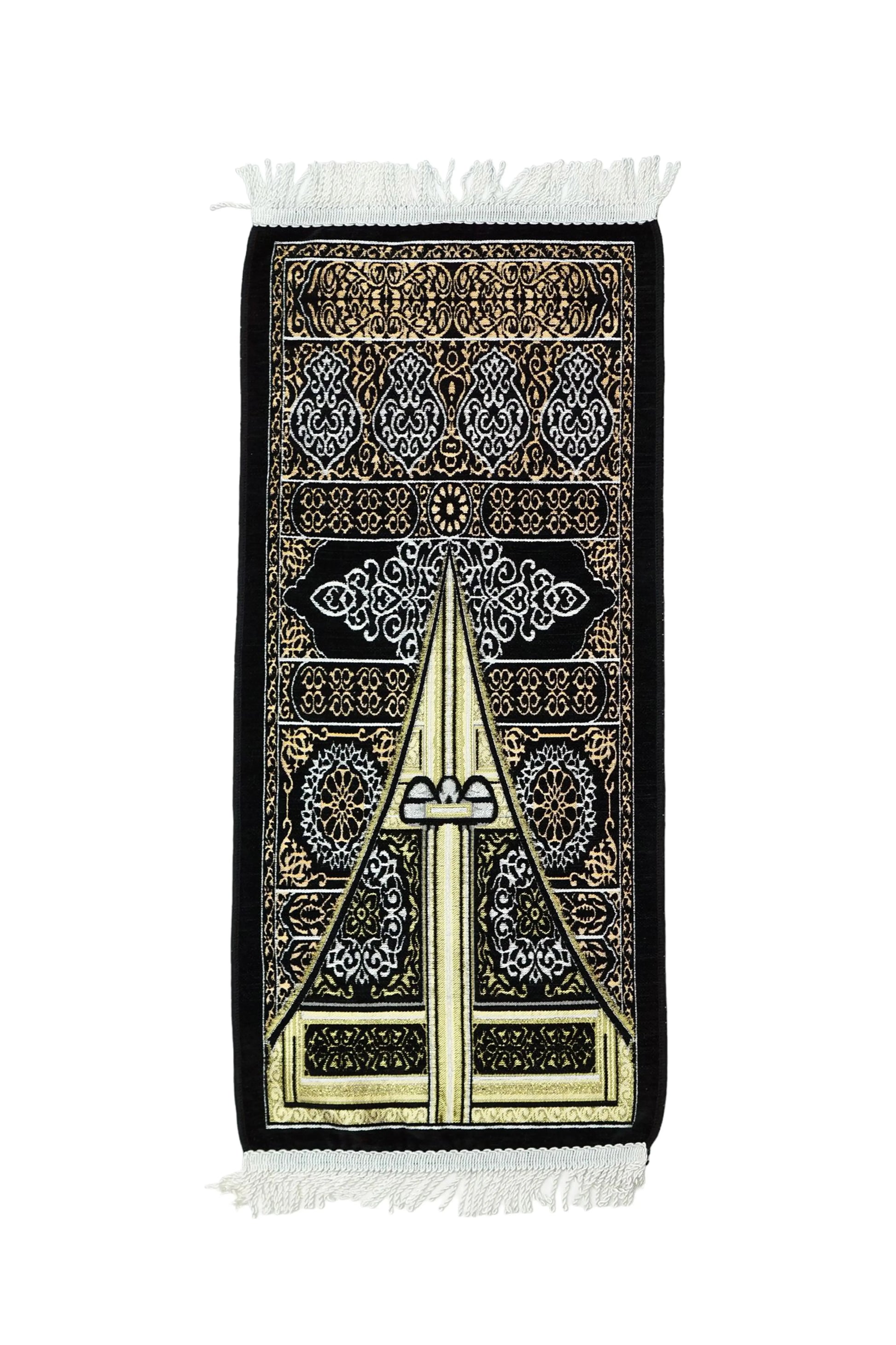 Kaaba Door Patterned Kids Prayer mat | Almanaar Islamic Store ...