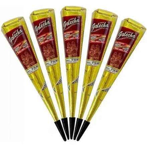 Golecha Red Brown Henna Cone – Natural Vibrant Mehndi Color
