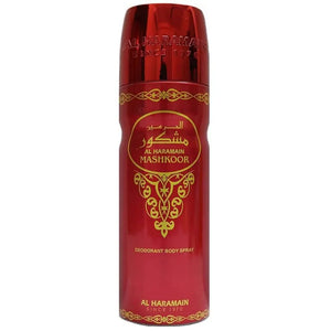 Mashkoor Body Spray 200ml – Al Haramain | Almanaar Islamic Superstore