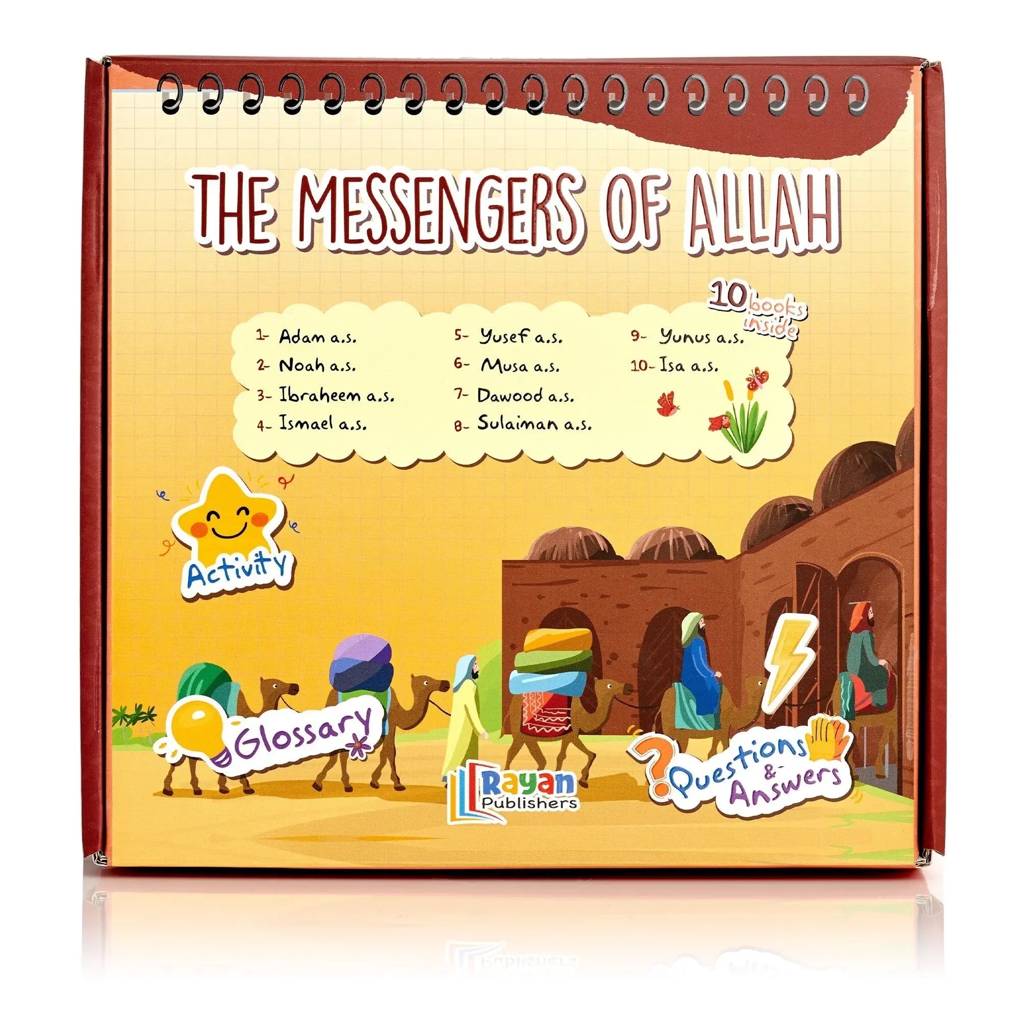 The Messengers of Allah - 10 Books Set for Children (Stories ...