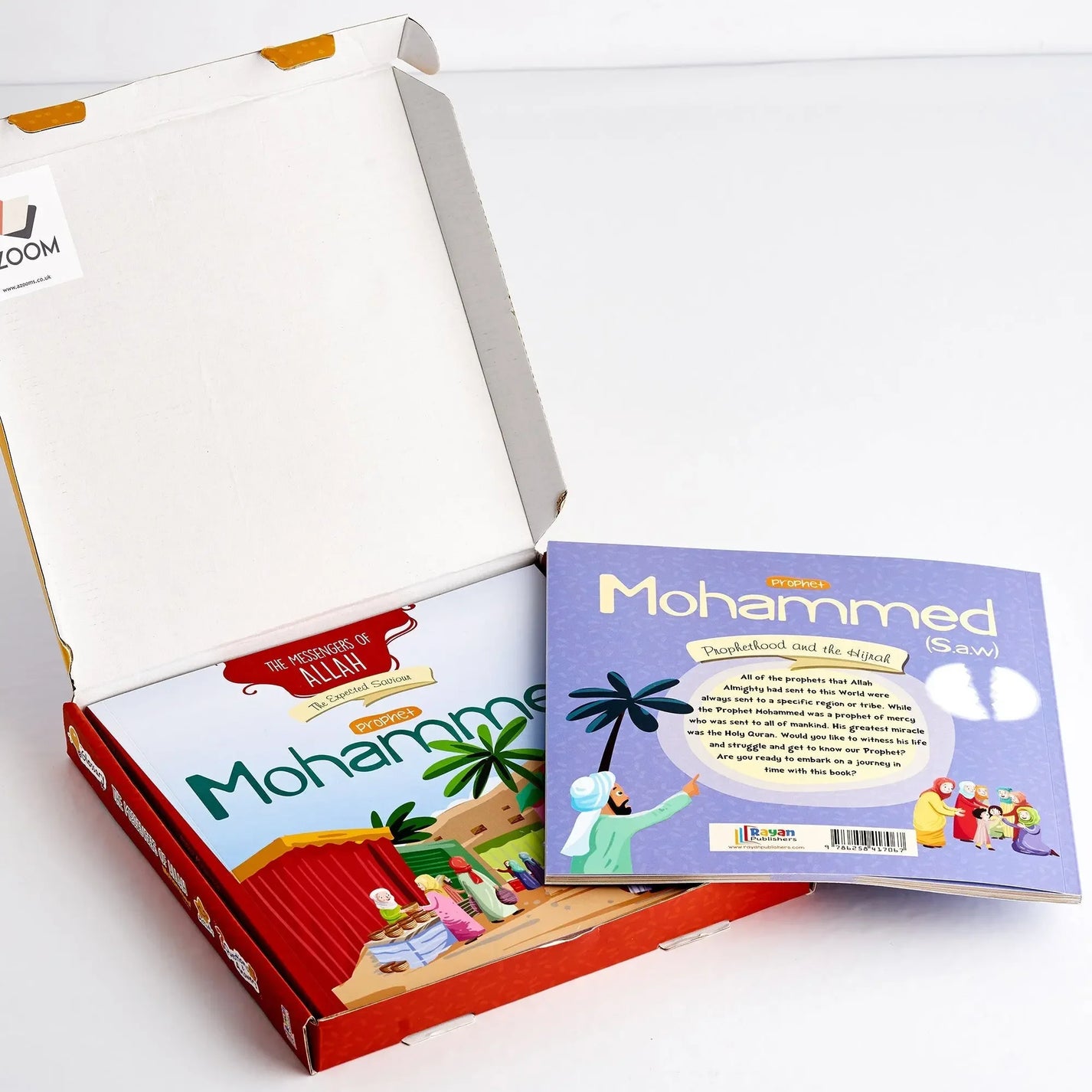 The Messengers of Allah - Prophet Mohammed (s.a.w.) 2 Books Set for Ch ...
